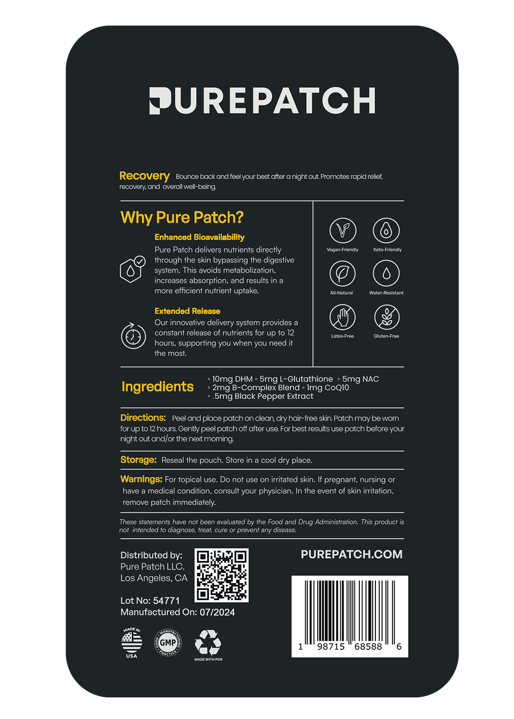 Pure Patch – Pure Patch